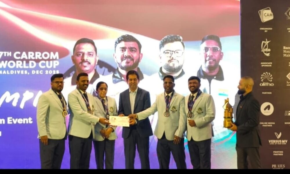India’s gold rush at Carrom World Cup; Srinivas bags four medals ...