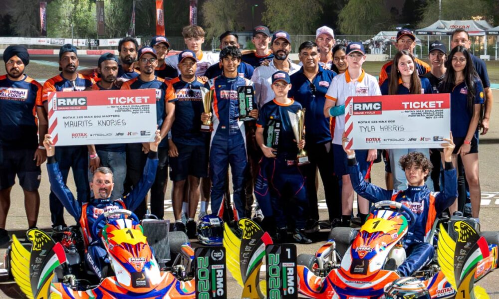 Mumbai Falcons Racing claim top honors in UAE Rotax Max Championship ...